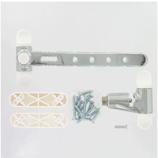 Entrebaîlleur à poussoir AIRLOCK couleur chromé - SOCONA - L1 - Achat / Vente entrebailleur ...