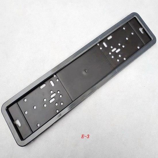 Support de plaque d'immatriculation,Carbon fiber--Cadre de plaque ...