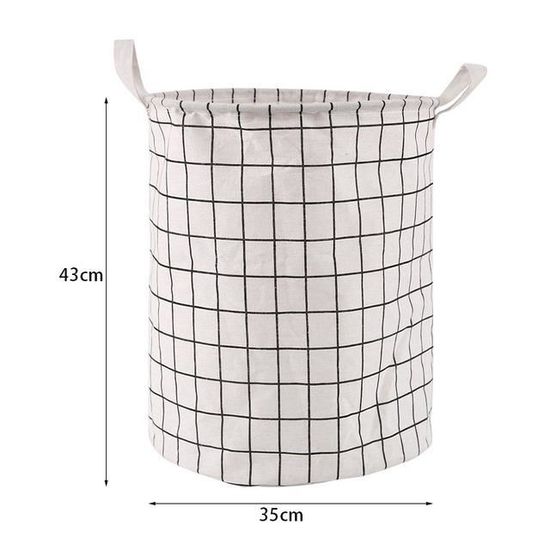 Panier à linge,N-45X35CM--Mir à linge pliant pour vêtements chauds, sac ...