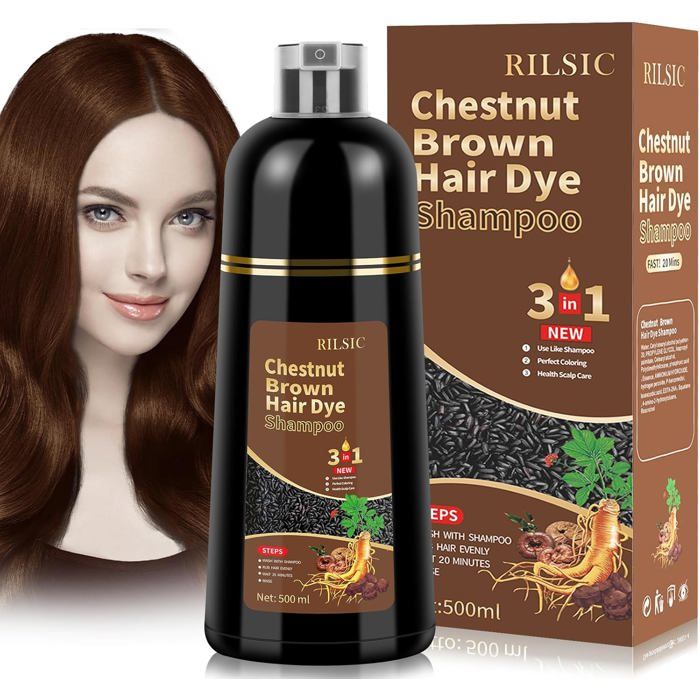 Shampoing Colorant 3 en 1 - NEO LEGEND ARCADE CUSTOM - Chestnut - 500ml ...