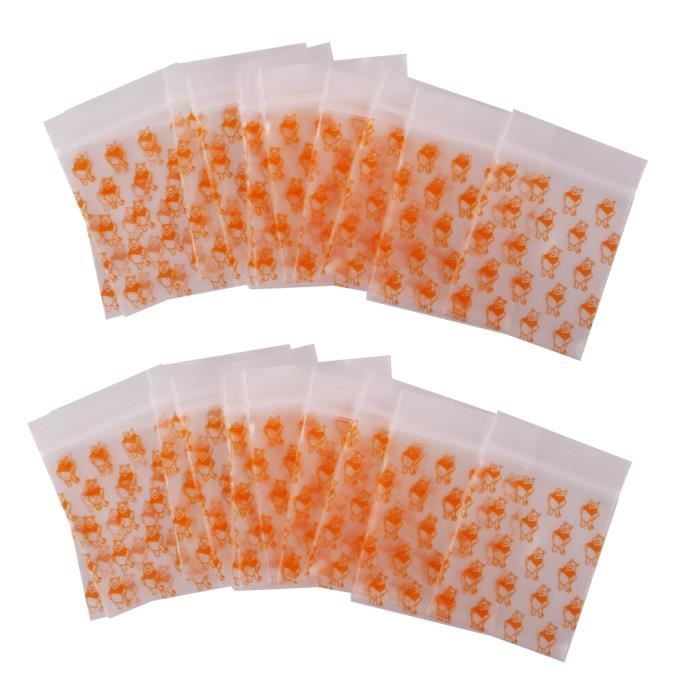 SAC PROTECTION - SACHET PLASTIQUE Sacs Zip Zip 100pcs - Cdiscount Bricolage