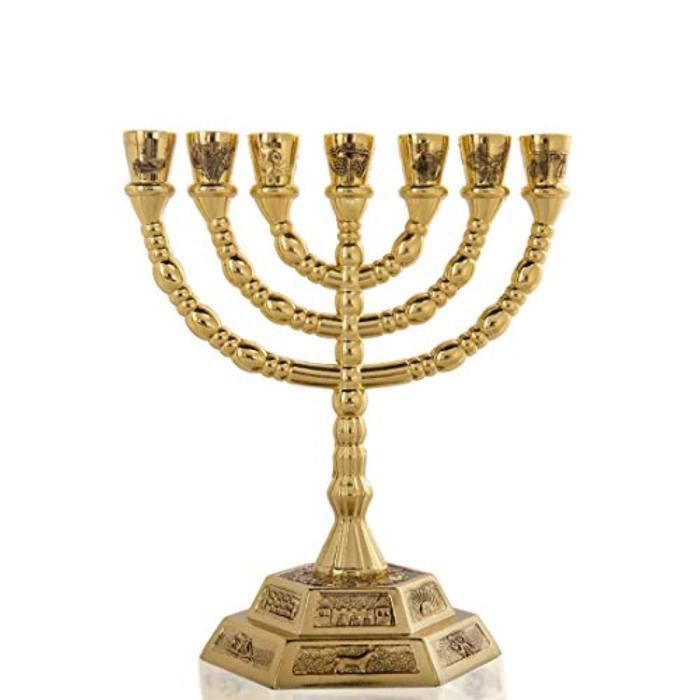 Vitrine Pour Collectionneur IUYTT 7-Branch Menorah Candle Holder for ...