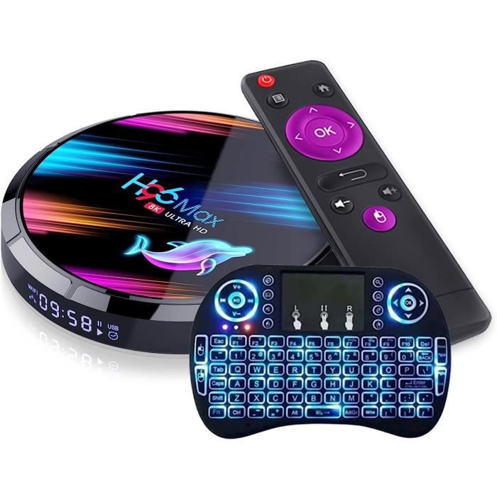 Android TV Box 9.0 [4 Go 128 Go] 4K-8K Smart TV Box Amlogic S905 X3 ...