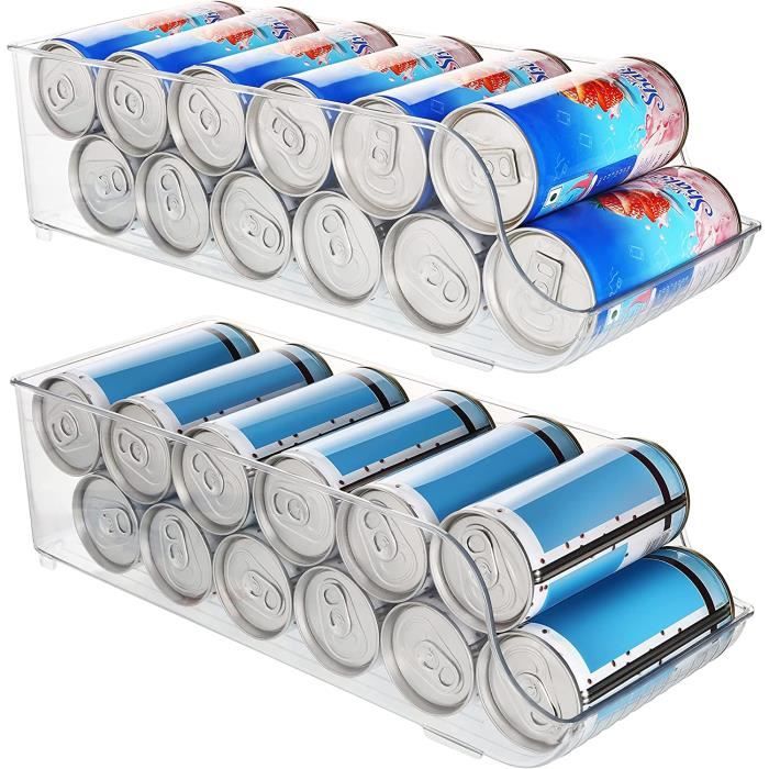 (Lot de 2) Bac Rangement Frigo Placard - Boite Rangement Refrigérateur ...