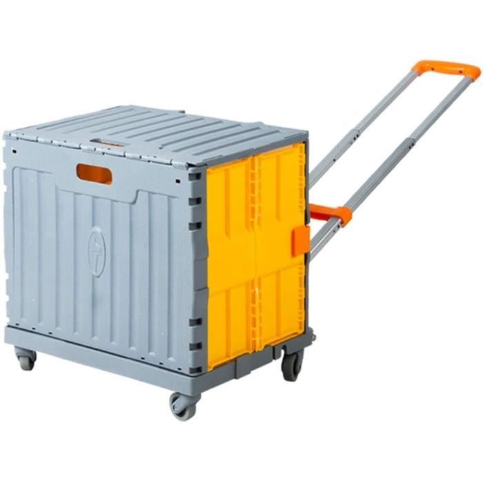 Chariot Caddie Course Courses Pliable Caisse Roues de Rangement en ...