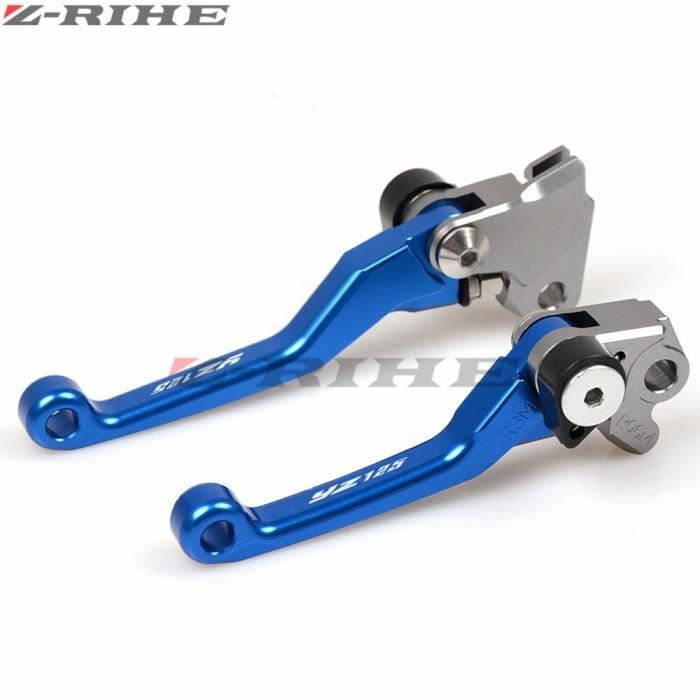 YZ125 YZ250 89-95 -Leviers de frein et d'embrayage pivotants CNC pour ...