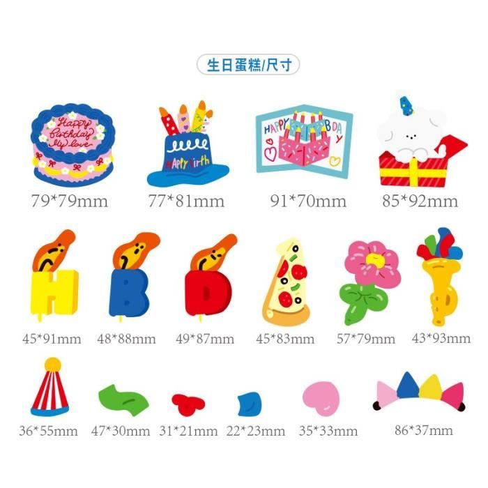 Stickers - Autocollants,3 sortes de bande dessinée autocollants ...