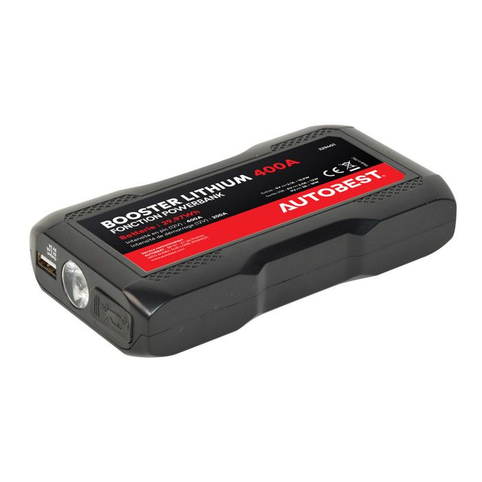 Booster Lithium 12V 8,3AH 200A / 400A - Cdiscount Auto