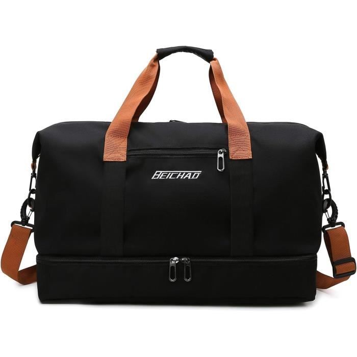 Fresion Sac De Sport Voyage Pour Homme Et Femme - Avec Compartiment À ...