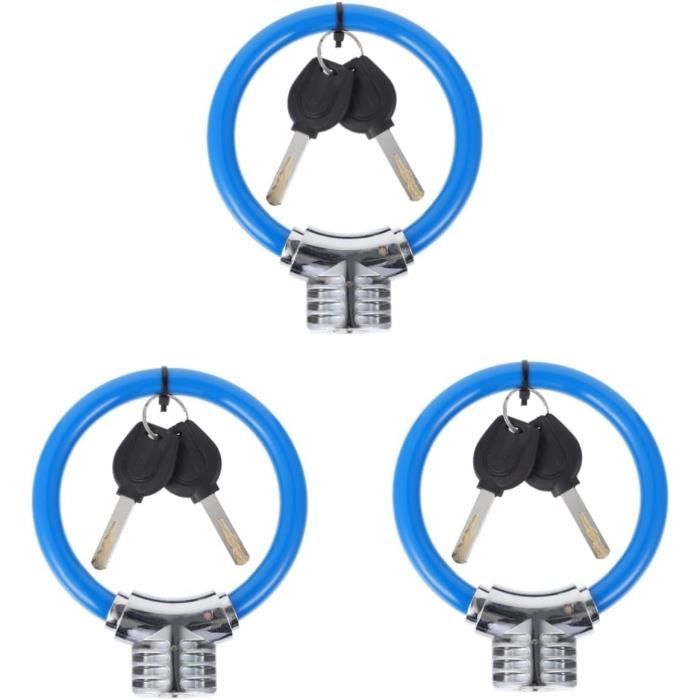 Scooter Vélo Vélos Mini Câble Antivol En Pvc Avec Anneau De ...