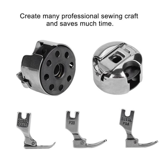 Accessoires de machine à coudre - GOTOTOP - 27 pièces - Universel ...