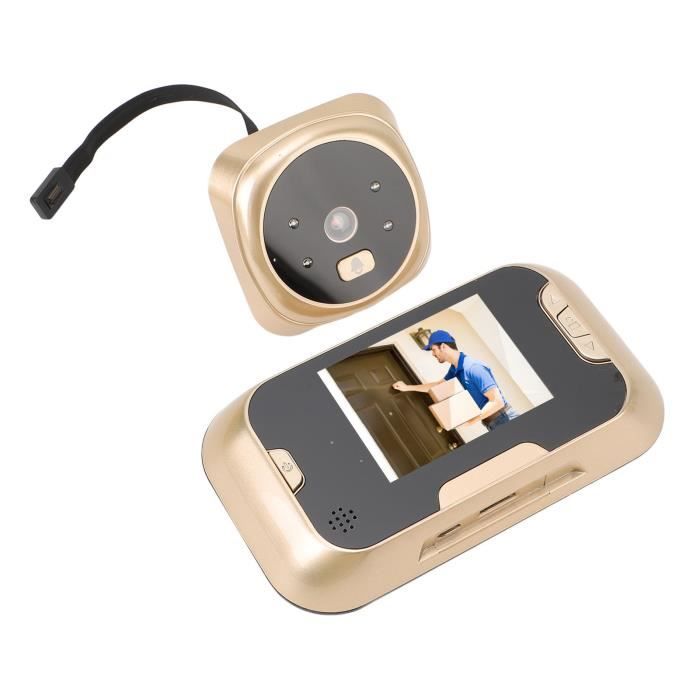 HURRISE caméra de porte judas Judas avec Caméra Intelligente ...