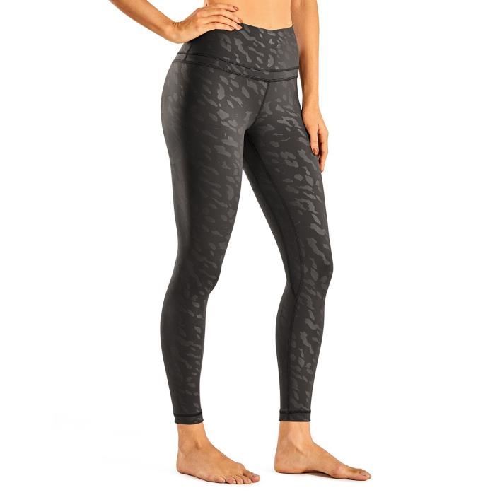 Pantalon de sport - Ink Ash 74 - Femme - Taille haute - Sensation de nu ...