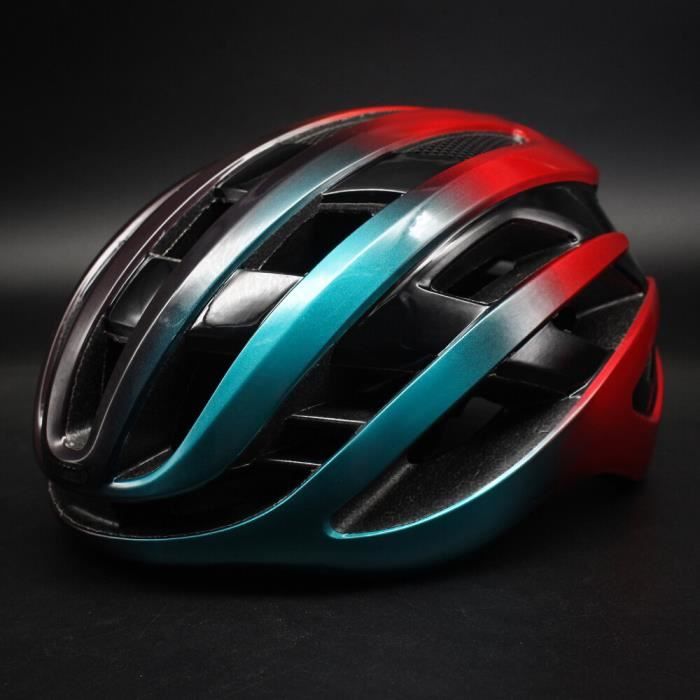 Casque de vélo mixte rouge - Marque - Modèle - VTT - EPS - Sécurité ...