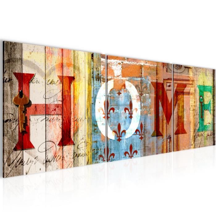 Runa art Tableau Décoration Murale Home 90x30 cm - 3 Panneaux Deco ...