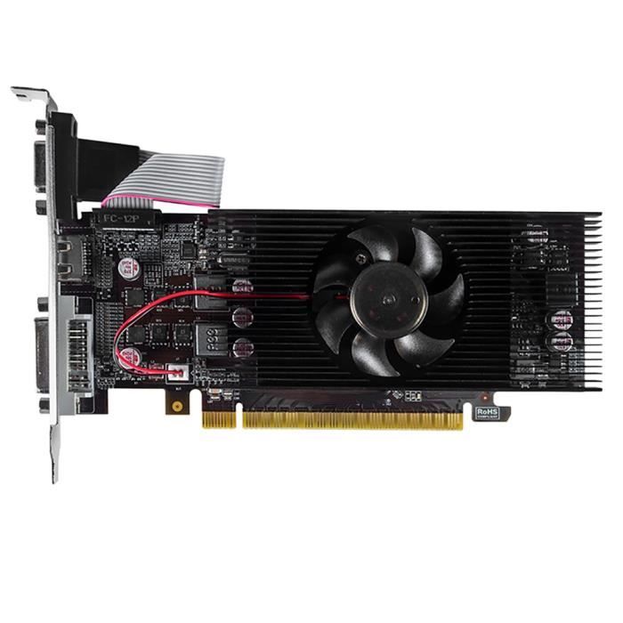 Carte Graphique Ultra-Rapide GT740 2G 2GB 128Bit GDDR5 993-1250MHz PCI ...