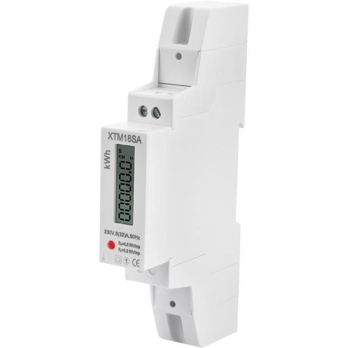 Compteur électrique modulaire Compteur electrique Compteurs d'Énergie ...