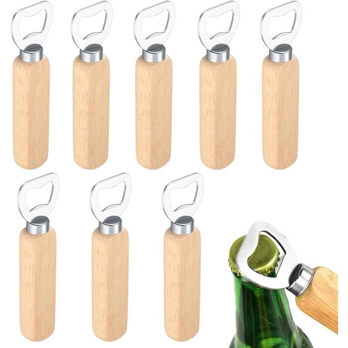 8 Pièces Décapsuleur Bois, Décapsuleurs Inoxydable, Design De La ...