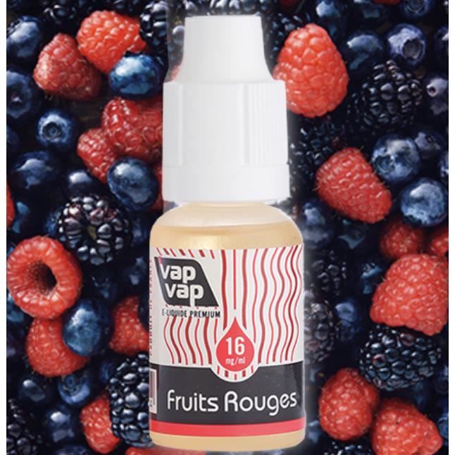 Lot 5 flacons 20ml E Liquide Fruits Rouges 16mg Nicotine - Cdiscount Au ...