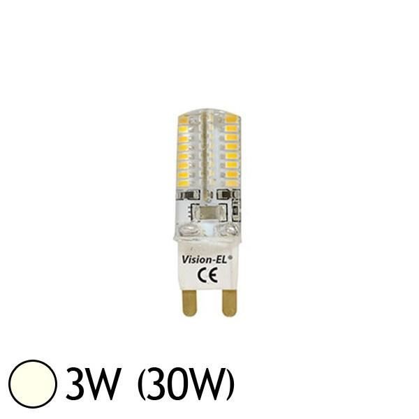 Ampoule Led 3W (30W) G9 230V Blanc jour 4000°K - Cdiscount Maison