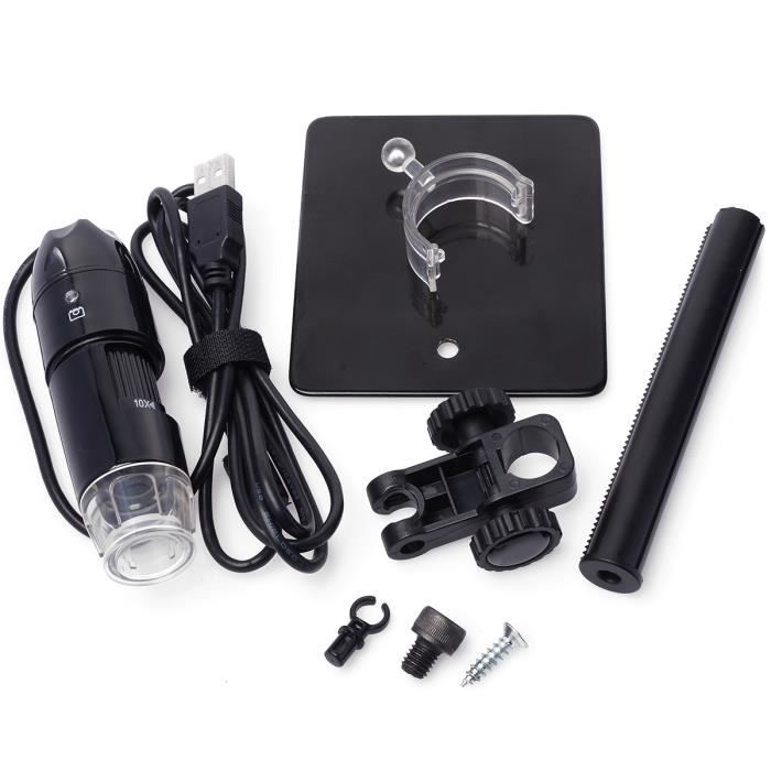 XCSOURCE® 500X 8-LED Zoom USB Microscope Numérique Loupe Endoscope ...