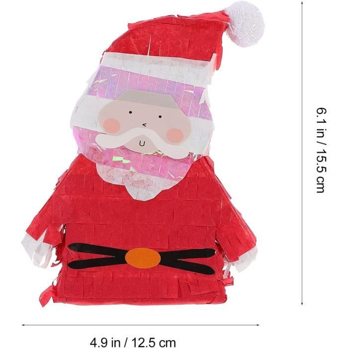 1Pc Noël Pinata Santa Claus Pinata Mini Pinata Candy Candy Pinata Candy ...