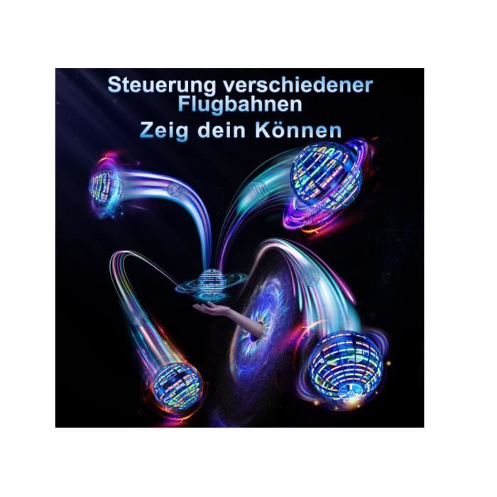 Balle Volante, Boule Boomerang Contrôlée à la Main avec Lumières LED ...