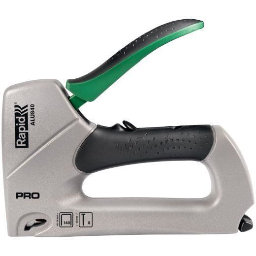 Agrafeuse manuelle PRO ALU840 - RAPID - pour agrafes N°140 et clous N°8 ...