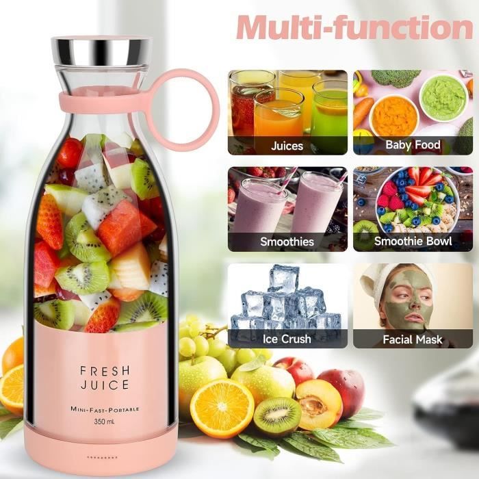 Smoothie Mixeur Blender Portable | Mixeur Shaker Rechargeable Usb ...