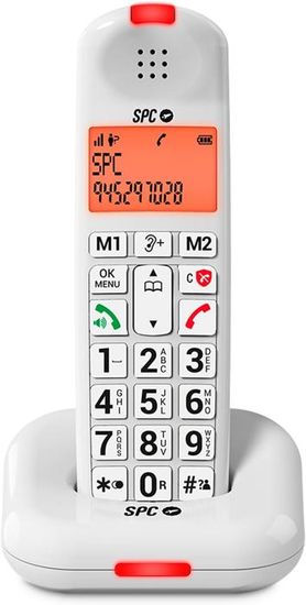 Comfort Kairo - Téléphone sans Fil Seniors avec Grandes Touches, Son ...