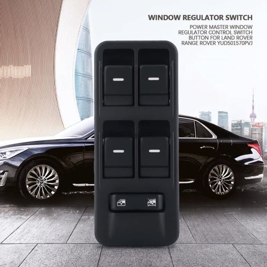 Alomejor interrupteur de lève-vitre électrique Bouton de commutation de commande de lève-vitre ...