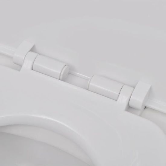 KAI Cuvette WC suspendue en céramique Blanche avec réservoir caché ...