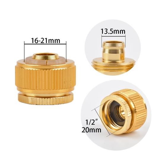 Pièce détachée arrosage,Connecteurs rapides pour tuyaux d'arrosage,filetage 1-2-3-4 ...