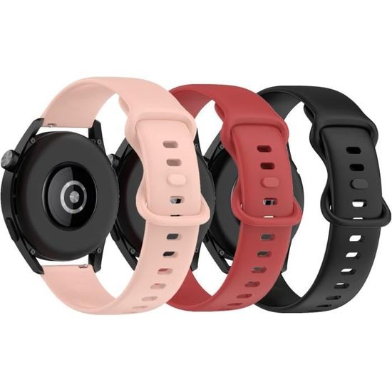 20Mm Bracelet Pour Garmin Forerunner 158-55-245-645, Silicone Souple ...