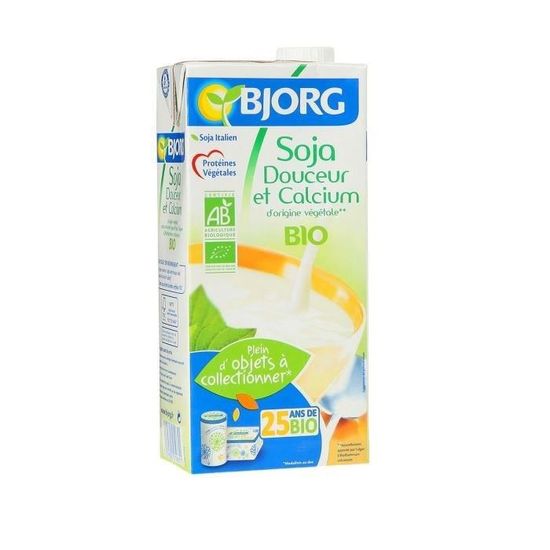 BJORG Soja Douceur Calcium Bio 1L - Cdiscount Au quotidien