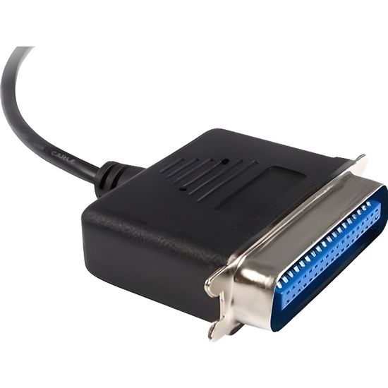 Câble Adaptateur USB vers 1 Port Parallèle DB25 - STARTECH - 1,80 m - USB 2.0 - Mâle Mâle ...