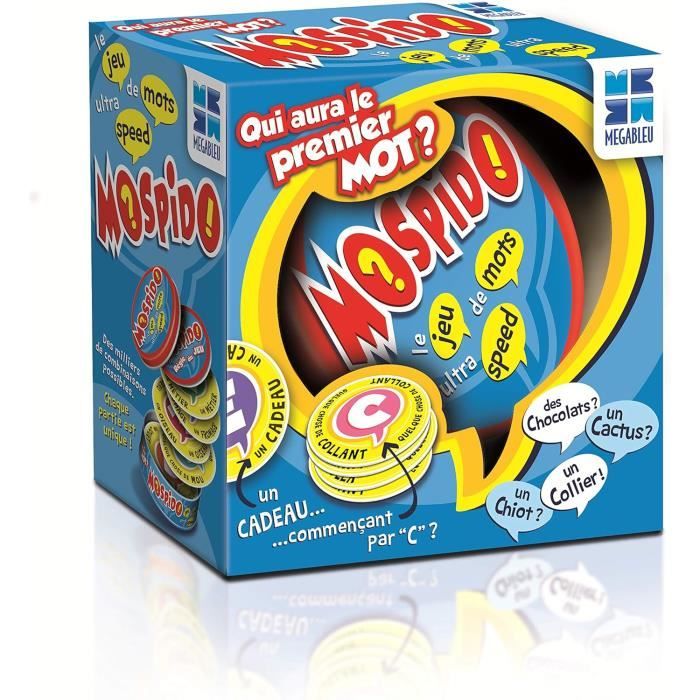 Megableu- Jeu de Société, 7 ANS ET +, A1502076, Multicolore.[G363 ...