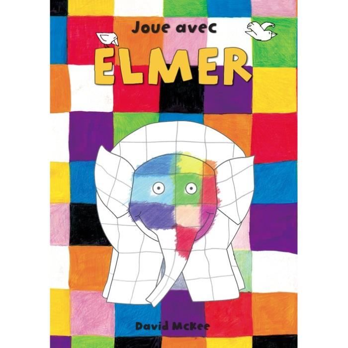 Cahier de coloriage et de jeux - Elmer - 48 pages - Cdiscount Beaux ...