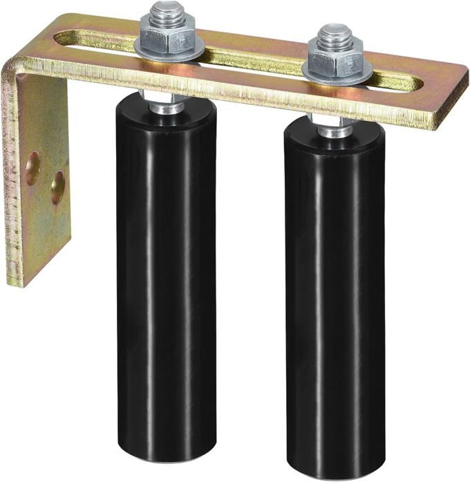 Guide de rouleau de portail réglable, rouleau en nylon de 15,2 cm avec ...