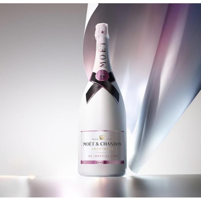 Champagne Moët & Chandon Ice Imperial Rosé Demi-Sec 12% - 75cl - La ...