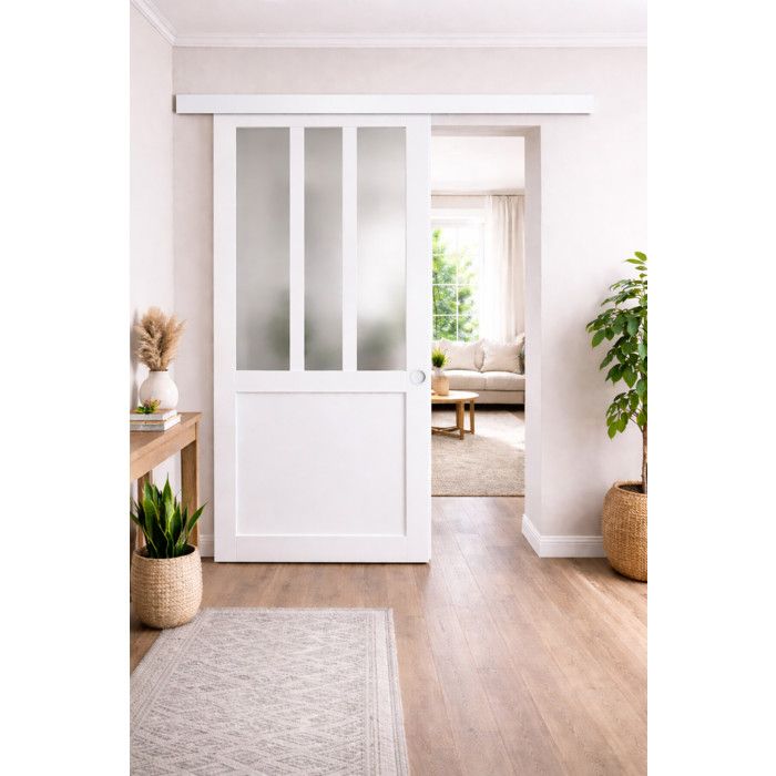 Porte Coulissante Blanc