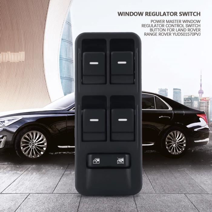 Alomejor interrupteur de lève-vitre électrique Bouton de commutation de commande de lève-vitre ...