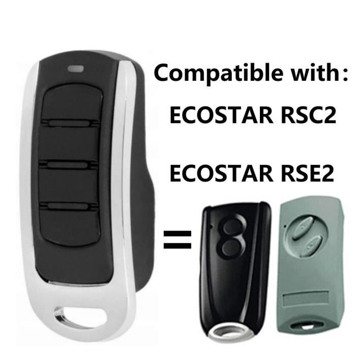 Télécommande Hormann ECOSTAR RSE2 RSC2 433 MHz Rolling Code - 4 canaux - CR2032 - Cdiscount ...