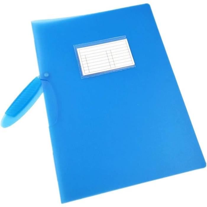 Pochette Plastique A4 - Chemises de classement - Blue - Pour documents ...