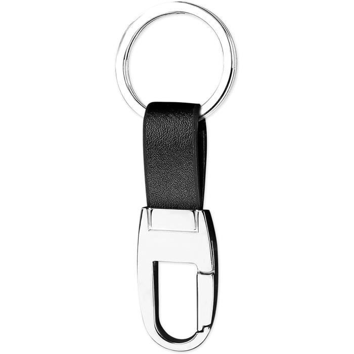 Porte Clef Porte Clé Porte Cle Amovible Porte-Clés En Acier Inox Anneau ...