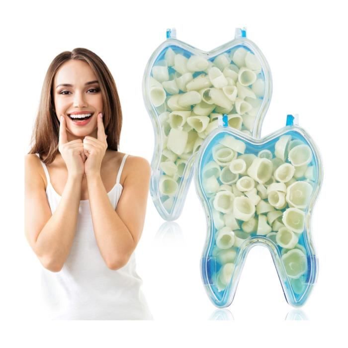 100 Pièces Couronne Temporaire, Dent Provisoire, Facette Dentaire ...