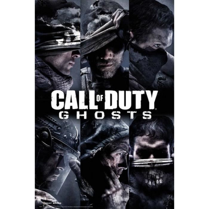 Call Of Duty Ghosts - 61x91,5cm - AFFICHE - POSTER - Cdiscount Maison