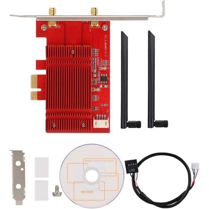 Cartes réseau WiFi, Carte réseau sans Fil pour Ordinateur de Bureau ...