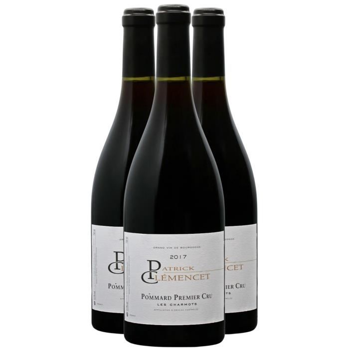 Pommard 1er Cru Les Charmots Rouge 2017 - Lot de 3x75cl - Patrick ...