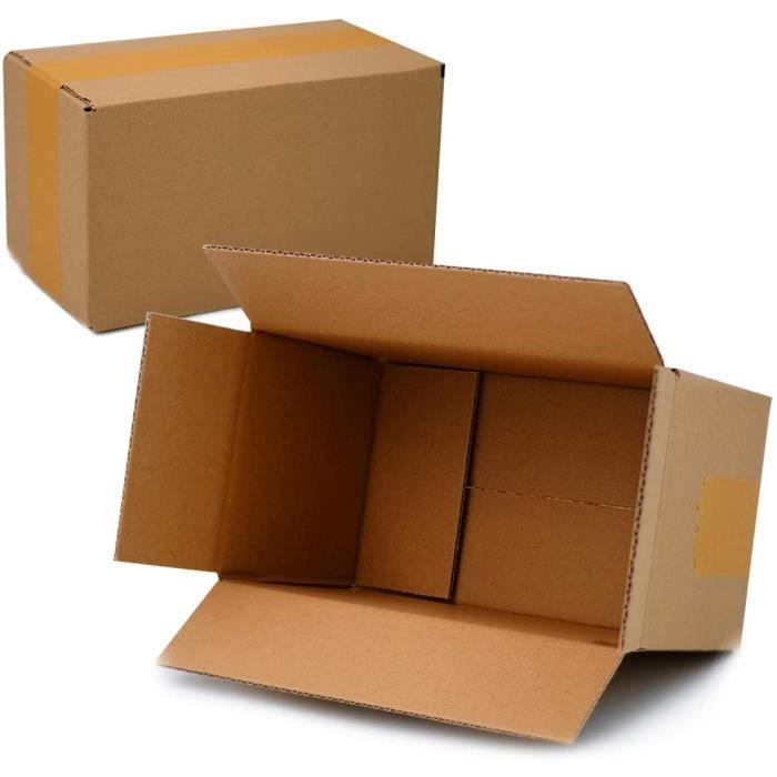 25 x 240 x 130 x 130 mm Emballages Cartons en carton ondulé 1 wellige ...